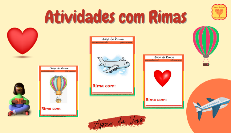Atividade com rimas